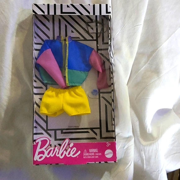 Toys | Barbie Complete Look Multicolored Jacked Yellow | Poshmark